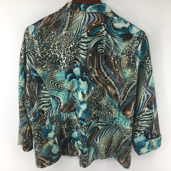 Toni Morgan | Jackets & Coats | Toni Morgan Sequin Jacket | Poshmark